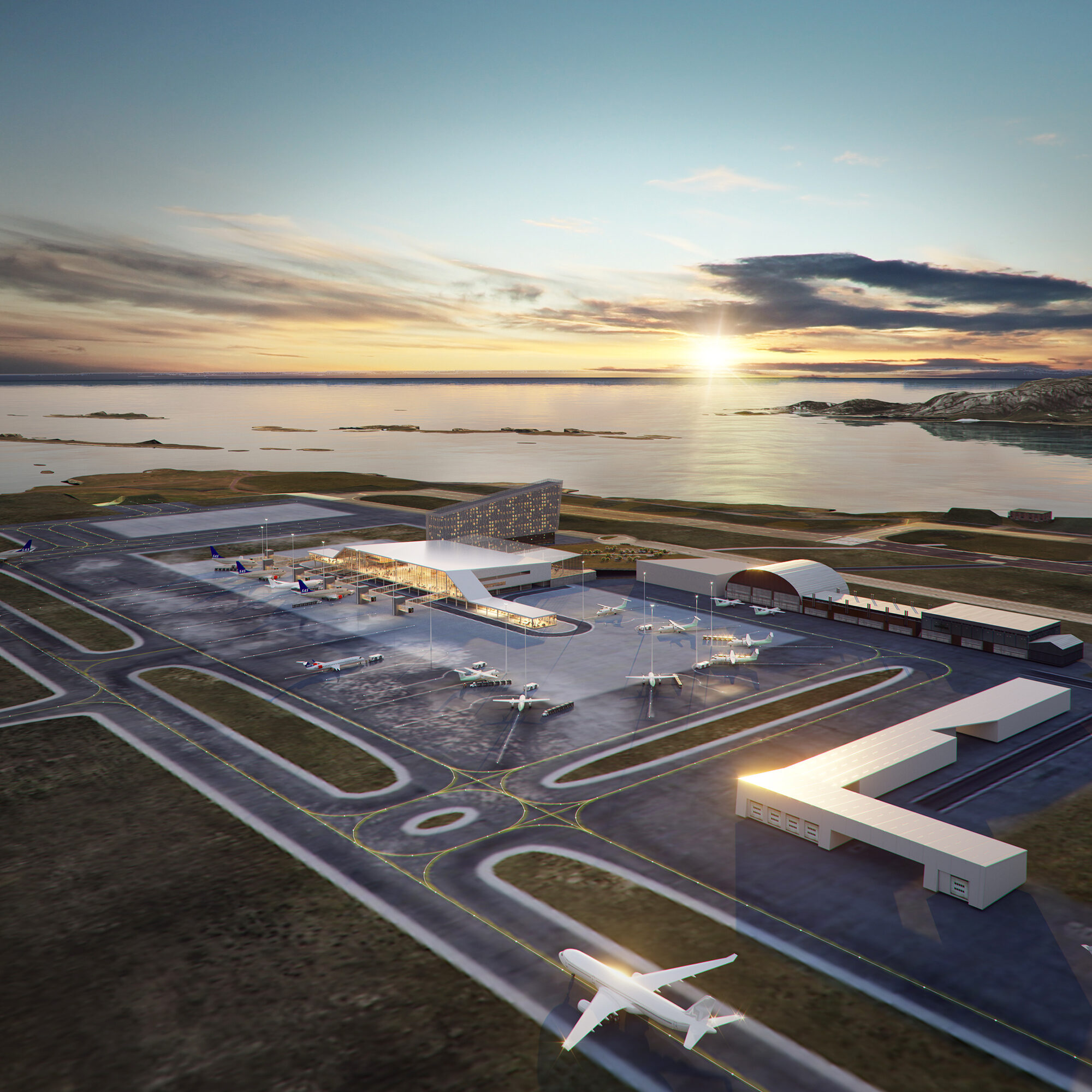 LPO Arkitekter | Ny flyplass i Bodø LPO Arkitekter | Ny flyplass i Bodø